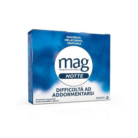 Mag Notte 24 Bustine Orosolubili Farma Florence