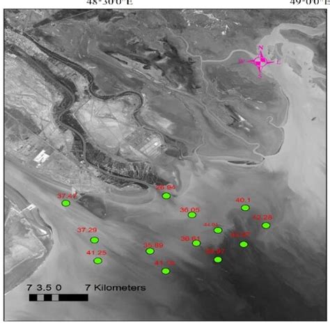 The Surface Salinity Distribution Map For The Jan Years 2022