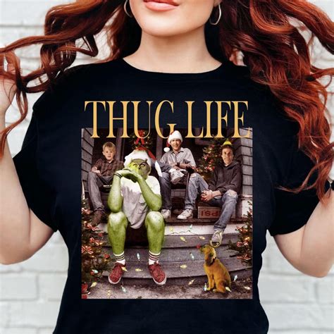 Thug Life Christmas Gang Sheetgang Sheetchristmas Gangsheet Dtf