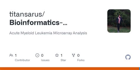 Github Titansarusbioinformatics Microarray Analysis Aml Acute