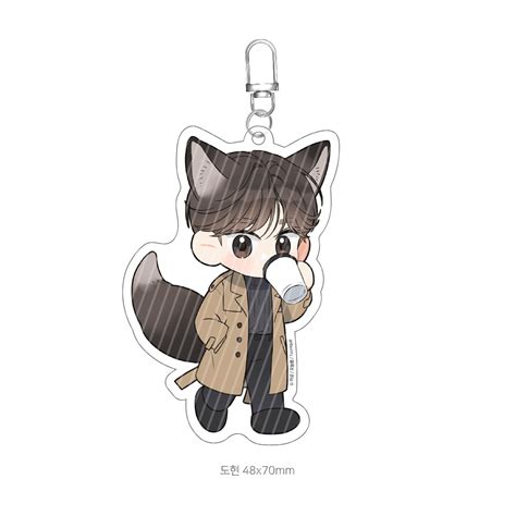 Omega Complex Chibi Acrylic Keychain Koonbooks