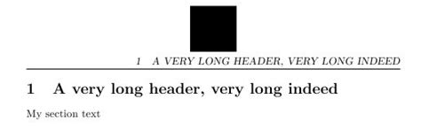 fancyhdr page header logo overlapping page header text tex latex