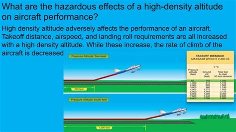 Density Altitude Training Pptx Air Travel Travel Type