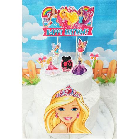 Jual Cake Topper Barbiehiasan Kue Barbie Xtra Shopee Indonesia