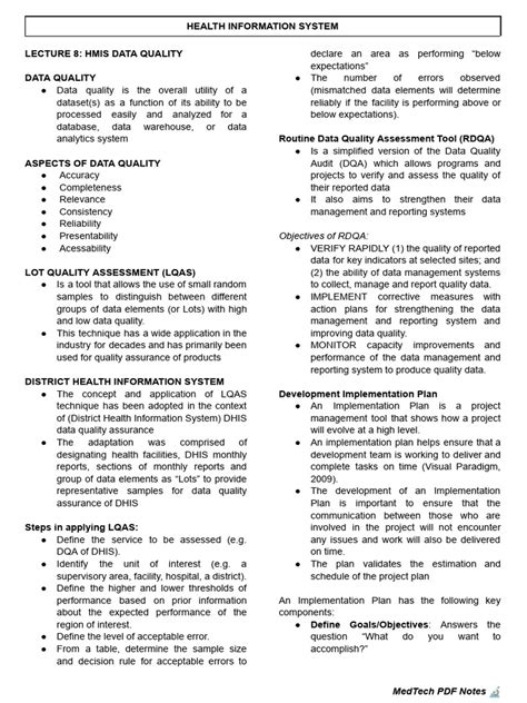 8 His Hmis Data Quality Pdf