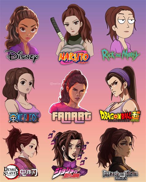 Lucia In Different Art Styles Made By Me R Grandtheftautolucia