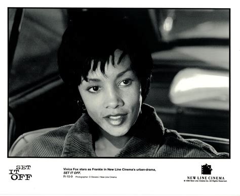 Vivica Fox Set It Off 1996 Bandw 8x10 Photo Movie Still By D Stevens New