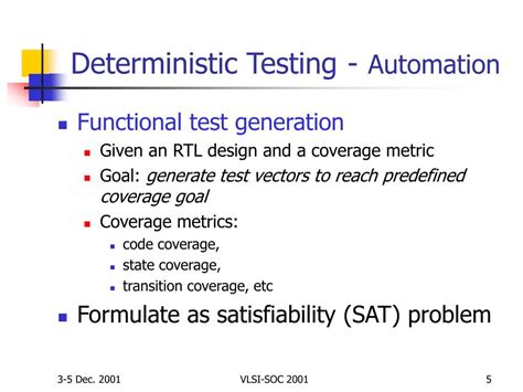 Ppt Functional Test Generation Using Constraint Logic Programming