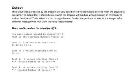 solved display valuesoverviewfor this daily write a