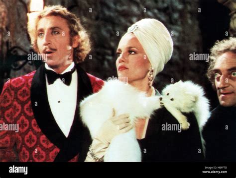 Young Frankenstein From Left Gene Wilder Madeline Kahn Marty