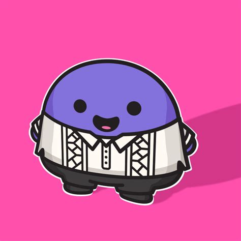 Oob In A Barong Sticker Bad Oven