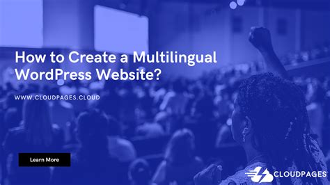 How to Create a Multilingual WordPress Website? - CloudPages