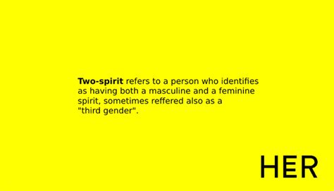 Two Spirit Meaning And Definition Lgbtq Glossary Her