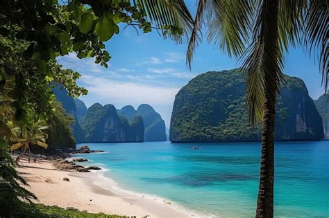 Premium Photo The Beaches Of Ko Phi Phi Islands And The Rai Ley