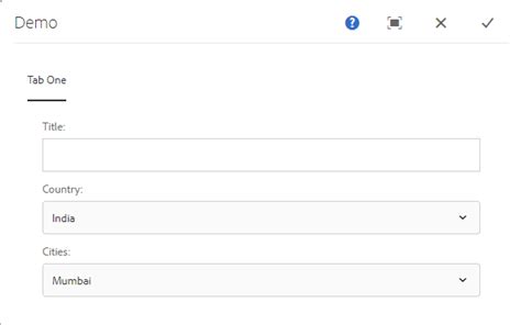 adaptto aem aem create a dynamic dropdown javascript based on value