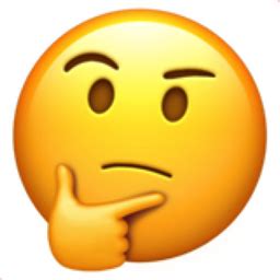 Thinking Face Emoji U1f914