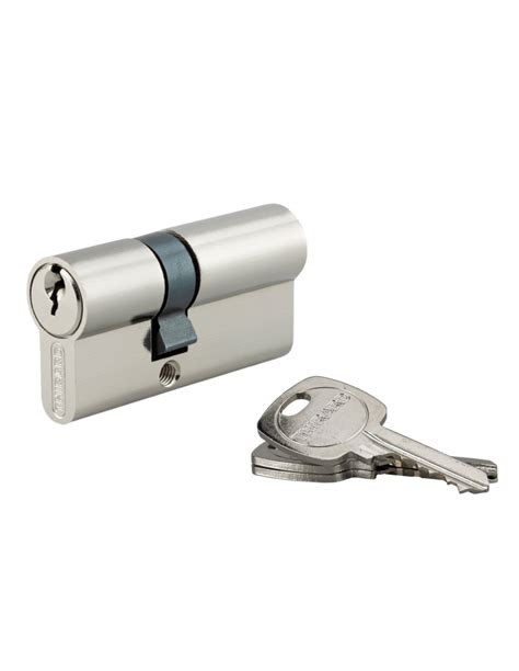Thirard Cylindre De Serrure 25x40mm Anti Arrachement Nickel 3 Clés Thirard Bricoman