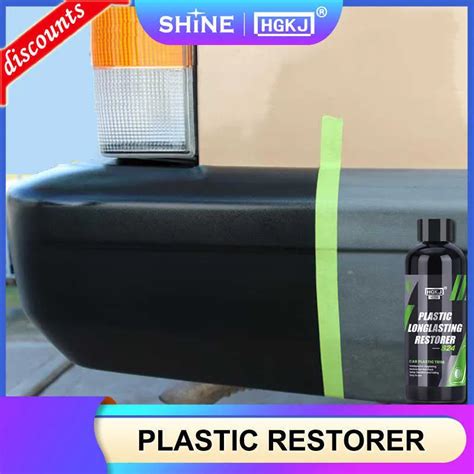 Auto Plastic Cleaner: Plastic Restorer For Cars Back To Black Effect ...