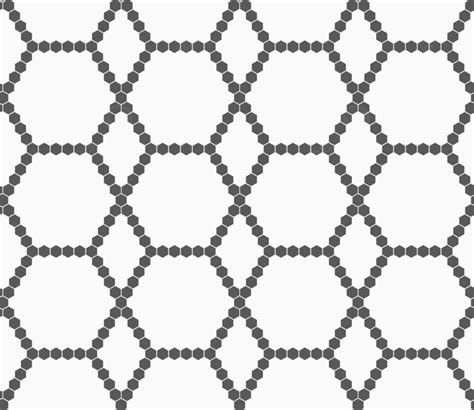 Monochrome Abstract Geometrical Pattern Background Monochrome Seamless Forming Background