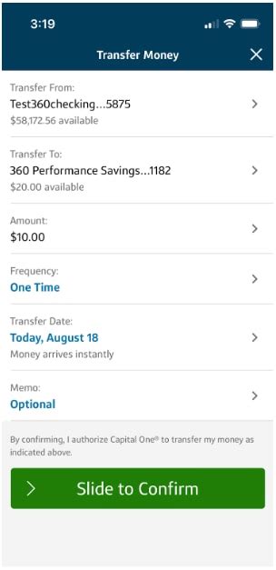 Transfer Money Capital One Help Center