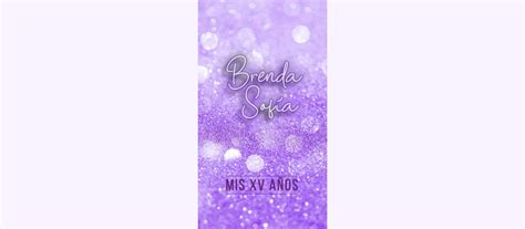 Brenda Sofia 15 Años Save The Date