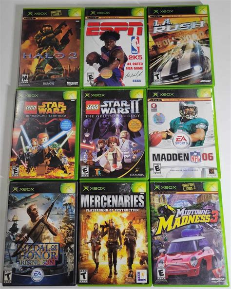 Xbox Original Games U Pick Cleaned Tested Works Great Titles Etsy