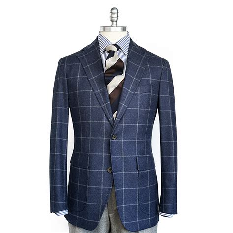 Lamarck Blue Windowpane Blazer The Tbco Classics
