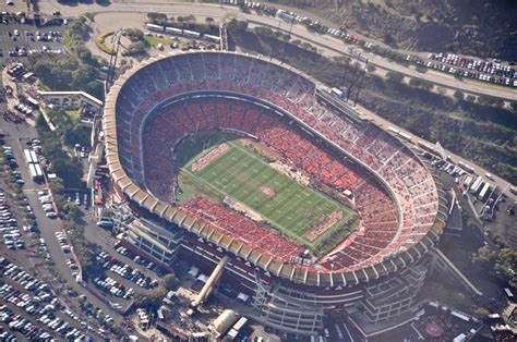 Candlestick Park Aerial View San Francisco 49ers Vs Detro Flickr