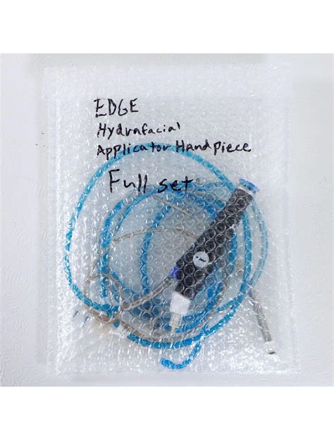 Edge Systems Hydrafacial Black Handpiece Tubing Kit 70482 Sol International Medical