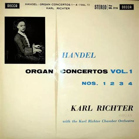 Georg Friedrich HÄndel Karl Richter Mit Karl Richter Und Sein