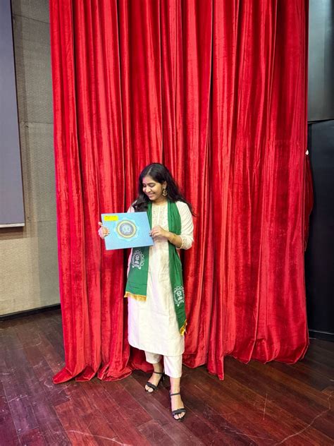 Srinika Reddy On Linkedin Iitbombay Convocation Graduated Classof2024