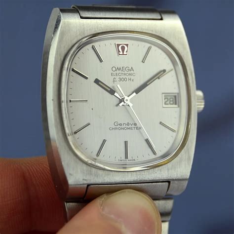 Omega Electronic F300hz Geneve Chronometer 1972 Time Rediscovered