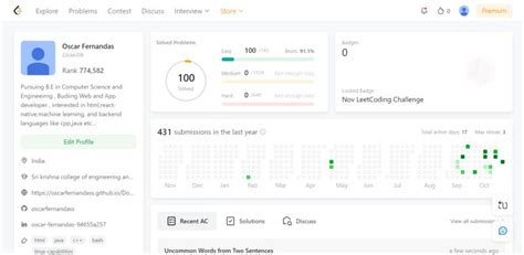Oscar Fernandas On Linkedin Leetcode Codingjourney Problemsolving