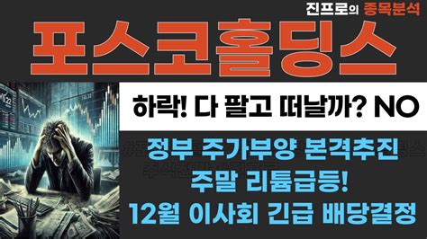 포스코홀딩스 세계최고의 기업이 될겁니다장기투자하세요 100배 수익납니다 포스코홀딩스 주가전망 양극재 에코프로 포스코퓨처엠 진프로 무료추천주 포스코엠텍