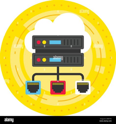 Remote Game Machine Vector Icon Design Cloud Processing Symbol Computing Services Sign Web