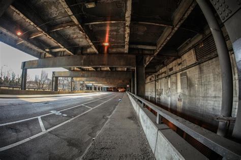 Premium Photo View Of Empty Bridge
