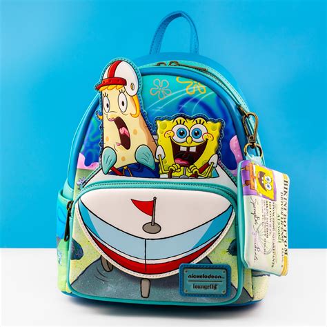 Loungefly X Nickelodeon Spongebob Squarepants Mrs Puffs Boating Scho Geekcore