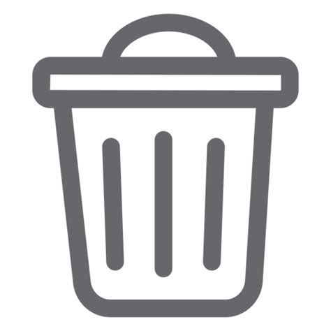 Bin Icon Png White