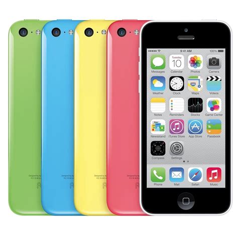 Apple Iphone 5c 16gb For Atandt In Blue Itechdeals