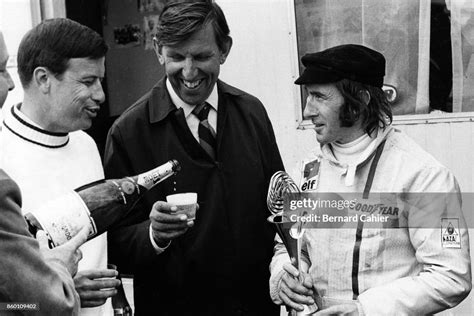 Jackie Stewart Ken Tyrrell Leo Mehl Grand Prix Of Great Britain News Photo Getty Images