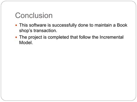 Book Shop Management System Pptx Databases Computer Software And