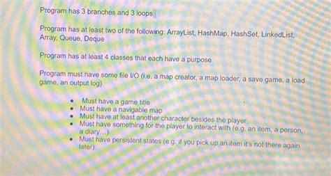 Solved Create A Rpg Text Based Game In Java Look Up Zork