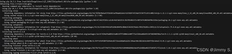 pip install e 一直卡在installing build dependencies 没显示内容 csdn博客