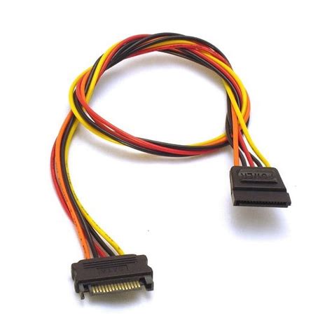 15 Pin Sata Power Extension Cable 20 Inch