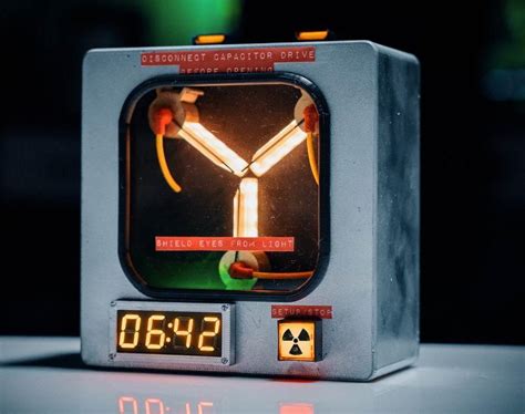 Flux Capacitor Alarm Clock 24 Steps With Pictures Instructables