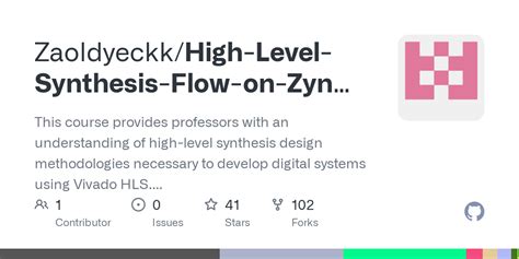 github zaoldyeckk high level synthesis flow on zynq using vivado hls
