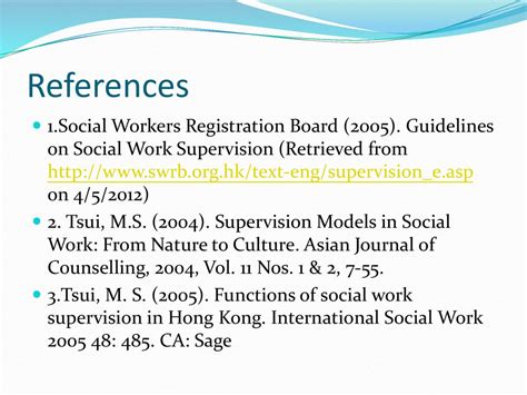 Use Of Supervision Heidi HUI Ppt Download