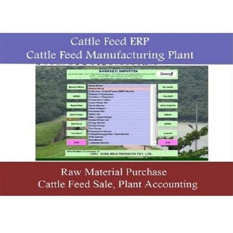 Cattle Feed Erp Dairy Software Service Free Trial And Download Available