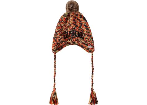 Supreme New Era Toboggan Beanie Orange Fw22 Us