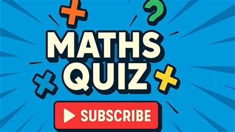 Live Quiz Challenge Maths Mathchallenge Multiplication Mathstricks